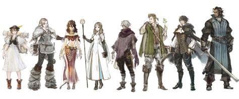 Octopath Traveler Main Character Concept Octopath Traveler
