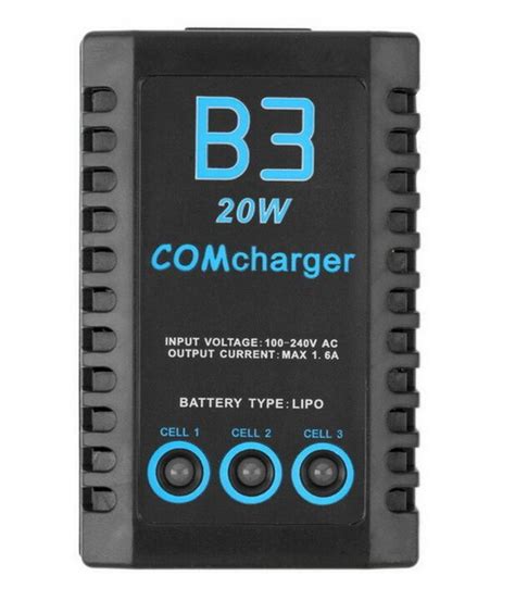 Автоматическое зарядное устройство B3 для зарядки 2S - 3S LiPo ...