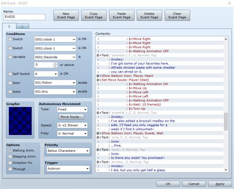 Player Movement Problem After Autorun Rpg Maker Forums