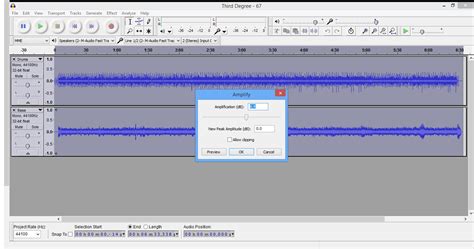 Same Volume Levels For All Projects Windows Audacity Forum