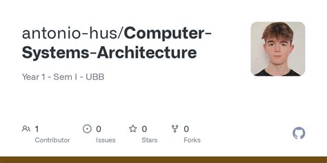 Github Antonio Hus Computer Systems Architecture Year 1 Sem I Ubb