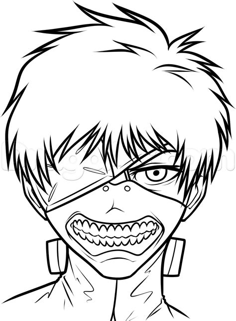 Ken Kaneki Coloring Page Free Printable Coloring Pages Hot Sex Picture
