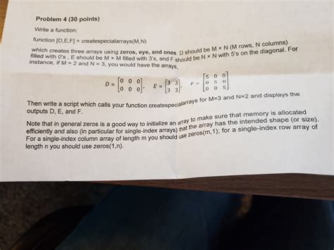 Solved Problem 4 30 Points Write A Function Function