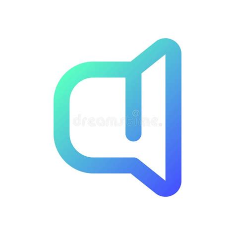 Audio Settings Pixel Perfect Gradient Linear Ui Icon Stock Vector
