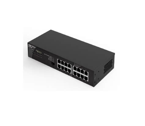 Ruijie 16 Port 10 100 1000mbps Unmanaged Non Poe Switch Rg Es116g Cctvpinoy Co