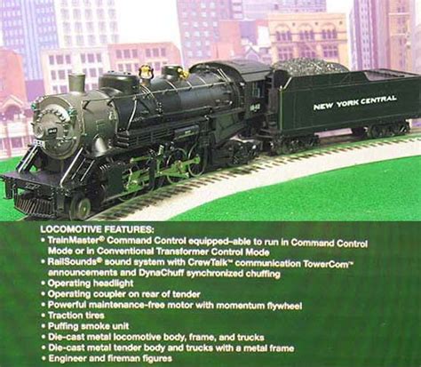 Lionel 0 Nyc 2 8 2 Mikado Steam Locomotive With Tmcc