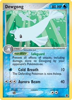 Dewgong Ex Fire Red And Leaf Green Tcg Card Database