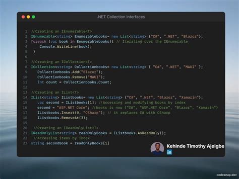 Kehinde Timothy Ajeigbe On Linkedin Csharp Programming