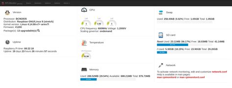 Release Raspberry Pi Stats Page Custom Apps And Drivers Hubitat