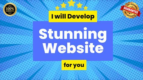 Create Stunning Html Css Bootstrap Javascript Website By Hashirakbar Fiverr