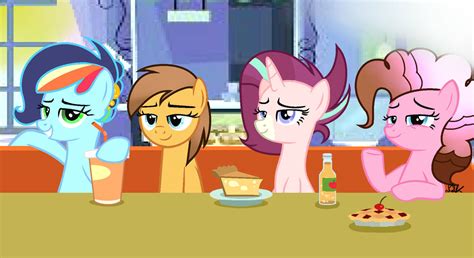 Mlp Day In Cafe By Princessblue121 On Deviantart