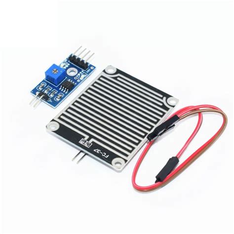 Módulo Sensor Detector De Chuva Loja Da Robótica Componentes Eletrônicos Peças De Robótica