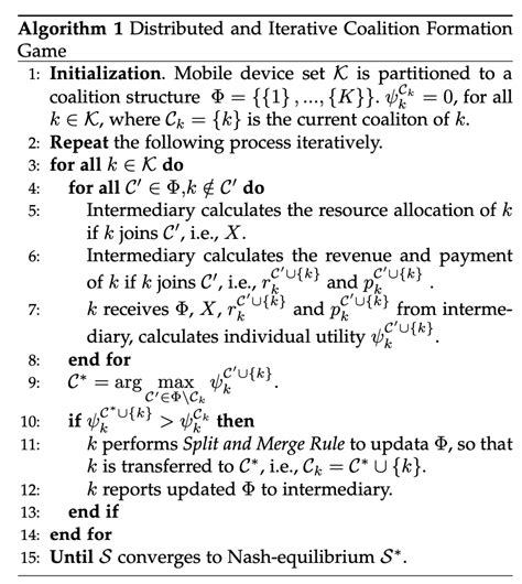 Github Crtnawwan9623algorithm Distributed Iterative Coalition
