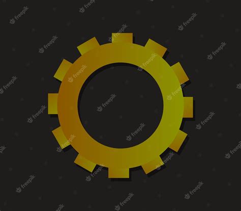 Premium Vector Gears On Background