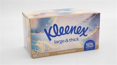 Kleenex Large And Thick 3 Ply Thickness 95 Tissues Review Tissue Choice