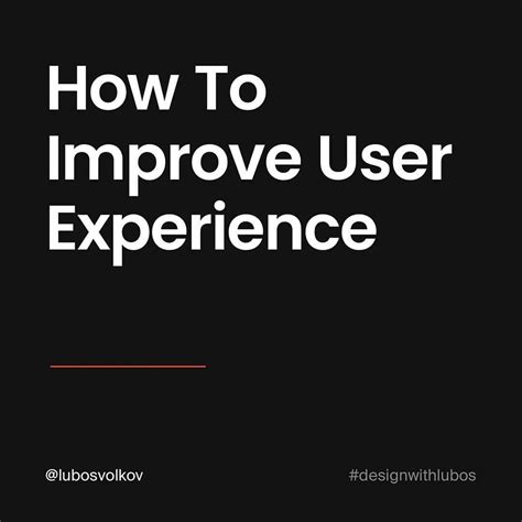 How To Improve User Experience Uibundle
