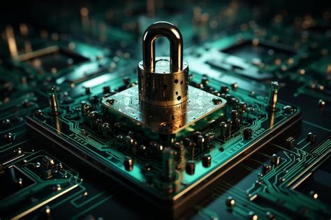 Premium Ai Image Protect Your Data 3d Illustration Of Unique Digital Lock Ensuring Encryption