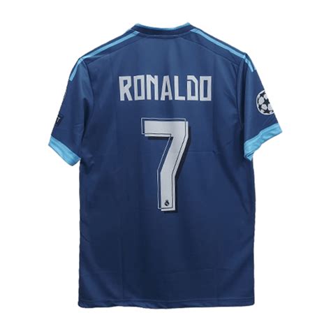 Real Madrid C Ronaldo 2015 16 Third Jersey Retro Collection