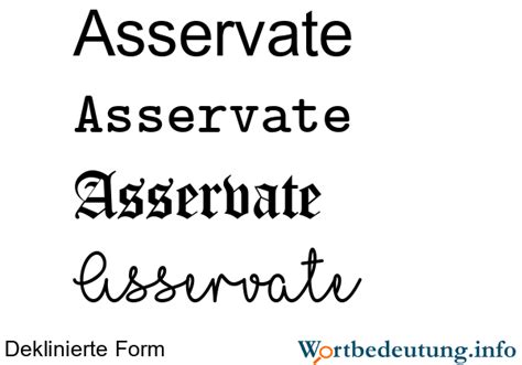 Asservate‎ Bedeutung Rechtschreibung Silbentrennung