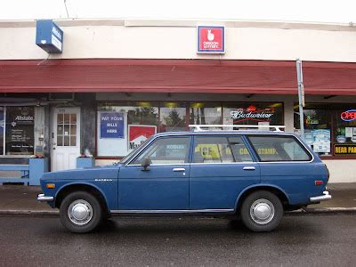 Old Parked Cars 1970 Datsun 510 Wagon