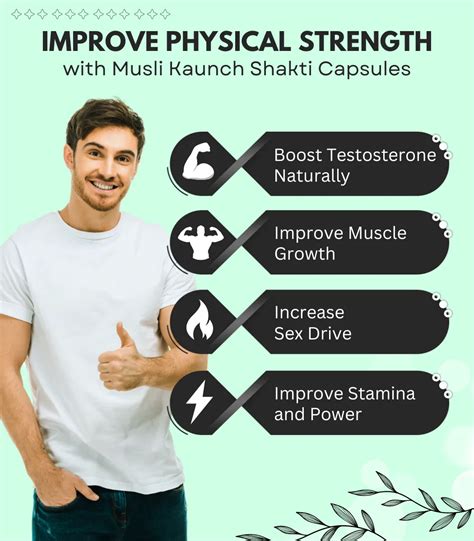 Musli Kaunch Shakti Capsules Testosterone Support Supplements