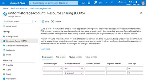 How To Deploy To Azure Blob Storage Uniform For Sitecore Docs