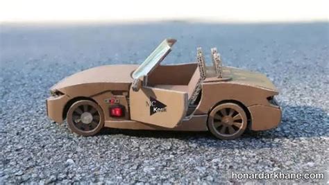 ساخت کاردستی ماشین برای کودکان با وسایل ساده