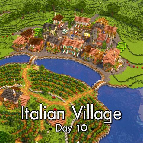 Ultimate Italian Village Day 10 Gorillo In 2025 Minecraft