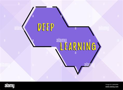 Text Sign Showing Deep Learning Business Approach Hierarchical