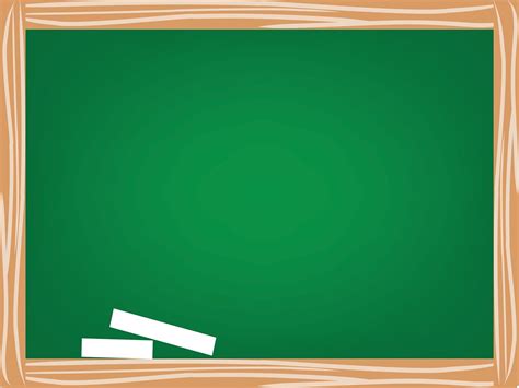 Green School Board Powerpoint Templates Education F Background
