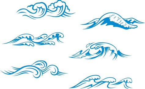 Waves Vector Images Over 1 4 Million
