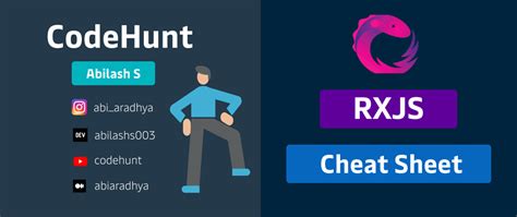 Rxjs Cheatsheet Dev Community