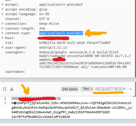 What To Do When Content Type Is Applicationx Protobuf And We Want To Use There Post Data