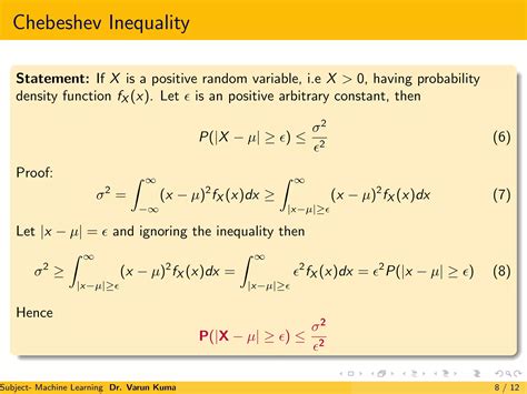 Concentration Inequality In Machine Learning Ppt