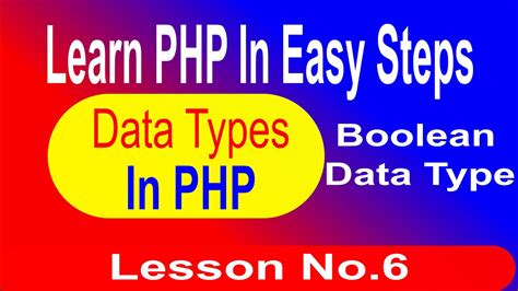Boolean Variable In Php Learn What Is Boolean Variable Youtube