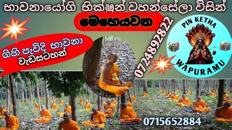 රැවන්ගල මෙහෙණි අරණ Youtube