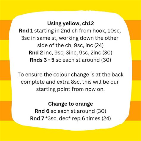 Hooked On Candy Corn Crochet Pattern