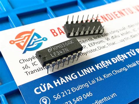 Ic Opamp Dip 14 Lf347n Lf347