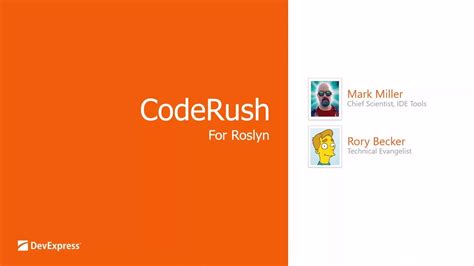 New In V171 Coderush For Roslyn Youtube
