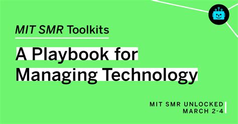 A Playbook For Managing Technology