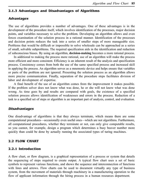 Algo And Flowchart Pdf Programming Languages Computing