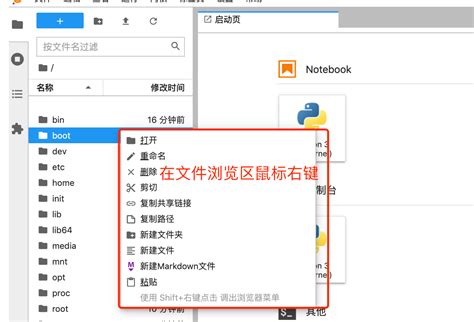 使用JupyterLab上传数据教程