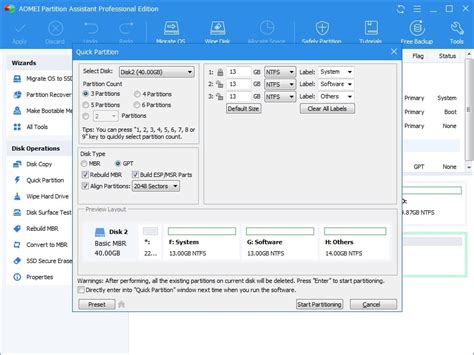Partition A Hard Drive With Without Formatting Ways