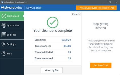 Mantenimiento Sistema Antivirus Malwarebytes Adwcleaner Ardiseny