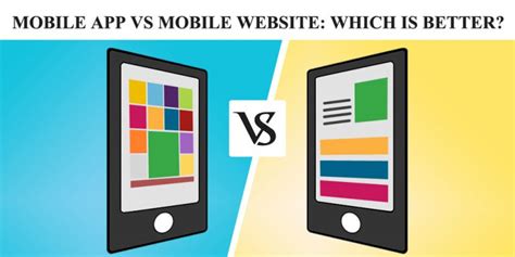 Mobile Application Vs Mobile Website Which Is Better
