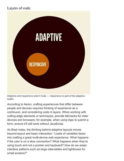 Adaptive Design What Is It And Why Should I Be Using It Pdf