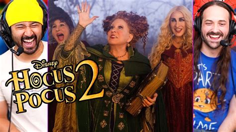 Hocus Pocus 2 Trailer Reaction Disney D23 2022 Youtube