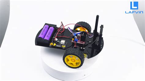 Lafvin 2wd Smart Robot Car Kit Wifi Esp32 Camera Starter Kit For