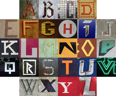 Straight Lined Letters Postings To The Themed Alphabets Gr… Flickr