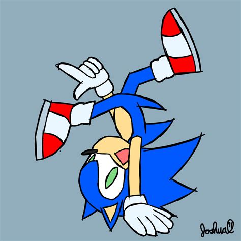 Sonic Rush Re Run Pose By Joshdraws07 On Deviantart